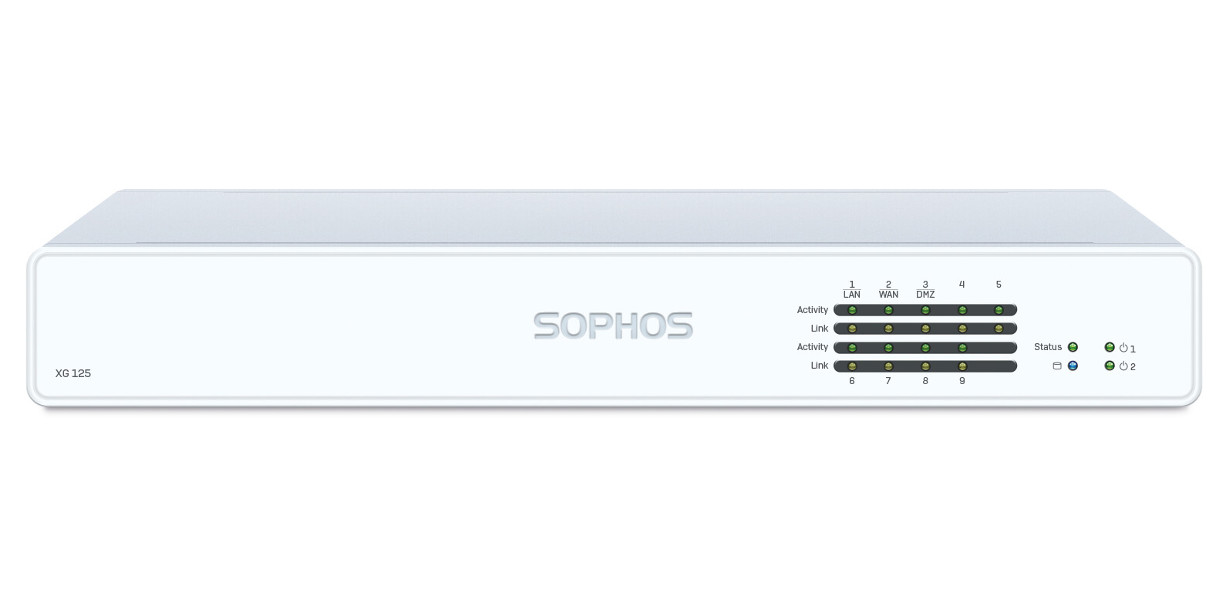 Sophos XG 125 und Sophos XG 125w UTM Firewall
